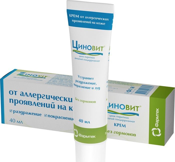 Крем Циновит от аллергических проявлений на коже, 40 мл - купить в ...